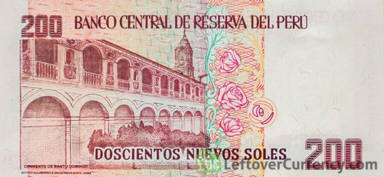 200 Peruvian Nuevos Soles banknote (1995-2006) - Exchange yours today