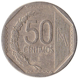 50 Peruvian Centimos coin - Exchange yours for cash today