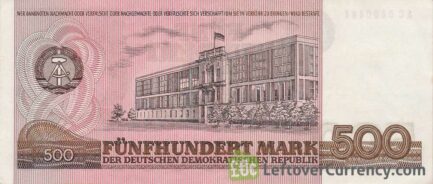 Leftover Currency - 500 DDR mark: East Germany's mysterious banknote