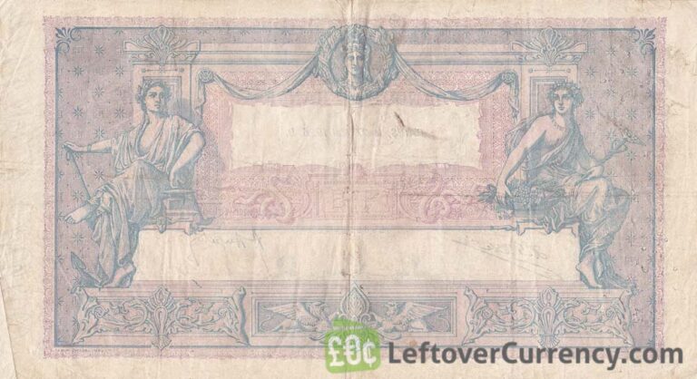 1000 French Francs note (Bleu & Rose) - Exchange yours for cash today