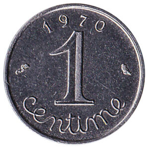 France 1 centime coin - Exchange yours for cash today