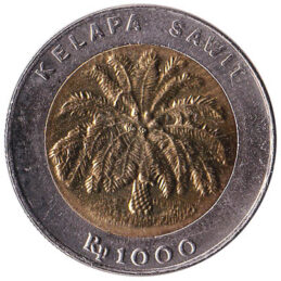 Indonesia 1000 Rupiah bimetallic coin - Exchange yours for cash today
