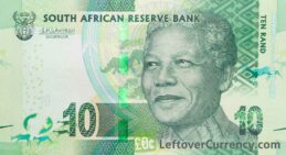 10 South African Rand banknote (Madiba Centenary) - Exchange yours