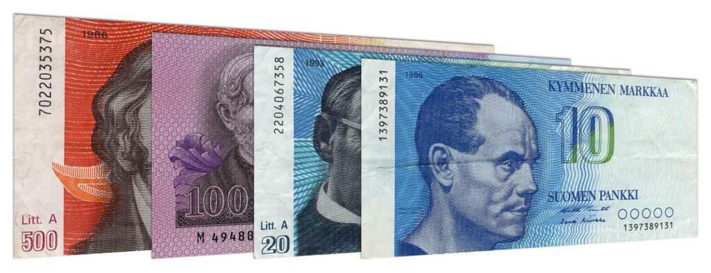 Leftover Currency - History of the Finnish markka