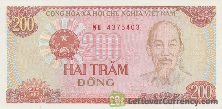 200 Vietnamese Dong Banknote Type 1987 Exchange Yours For Cash Today 200-vietnamese-dong-banknote-type-1987-exchange-yours-for-cash-today