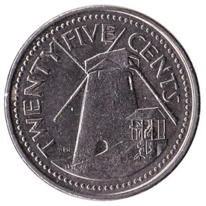 25 cents coin Barbados - Exchange yours for cash today