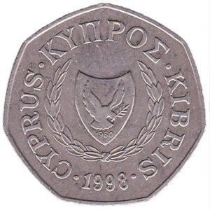 50 cents coin Cyprus - Exchange yours for cash today