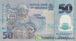 50 Nigerian Naira banknote (People of Nigeria) - Exchange yours