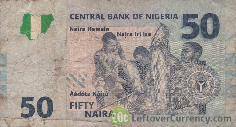 50 Nigerian Naira paper banknote (People of Nigeria) - Exchange yours