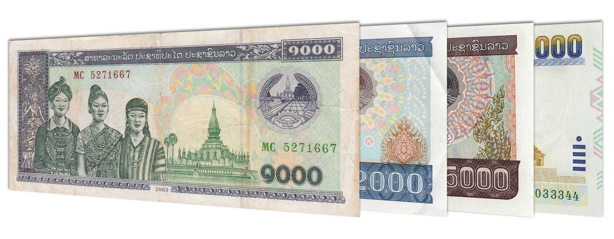 Exchange Lao Kip in 3 easy steps - Leftover Currency