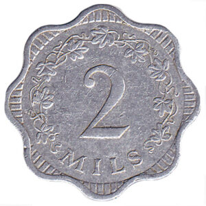 2 mils coin Malta - Exchange yours for cash today
