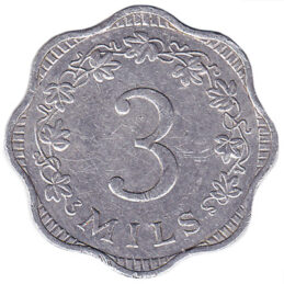 3 mils coin Malta - Exchange yours for cash today