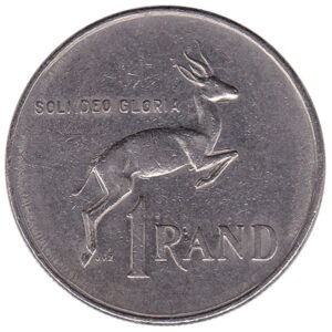 1 rand coin South Africa (large type) - Exchange yours for cash today
