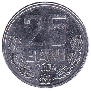 25 bani coin Moldova - Exchange yours for cash today