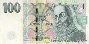 100 Czech Koruna banknote series 2018 - Exchange yours for cash today