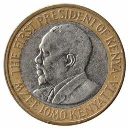 Leftover Currency - easily exchange 10 Kenyan Shillings coin (2010)
