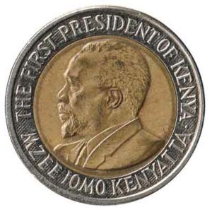 Leftover Currency - easily exchange 20 Kenyan Shillings coin (2010)
