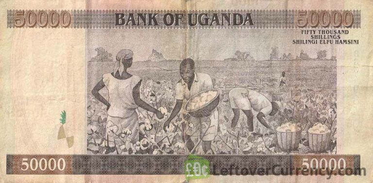Leftover Currency - easily exchange 50000 Ugandan Shillings banknote ...