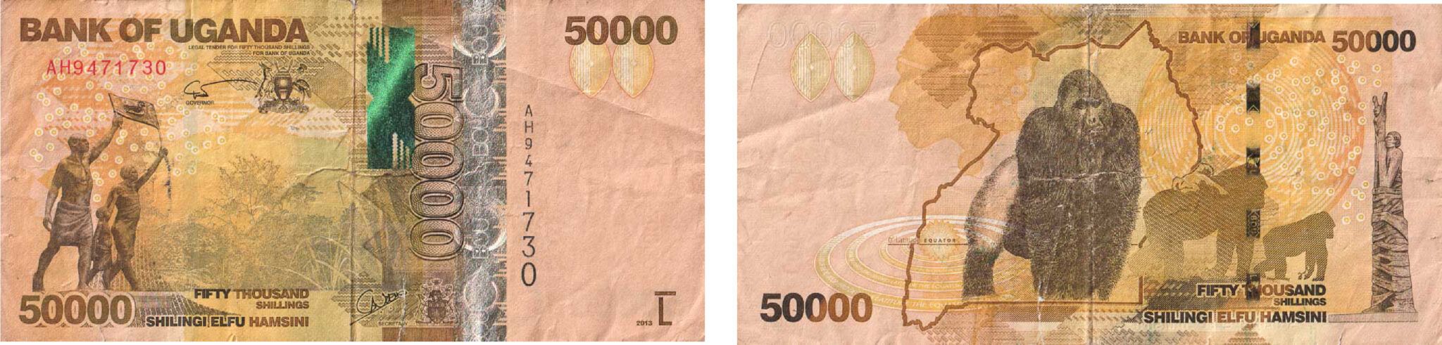 Leftover Currency - Ugandan Shillings: Currency Overview
