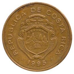 Leftover Currency - easily exchange 25 Costa Rican Colones coin