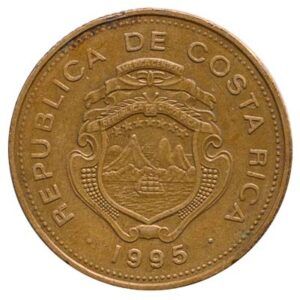 Leftover Currency - easily exchange 25 Costa Rican Colones coin