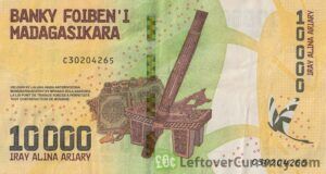 10000 Malagasy Ariary banknote - Exchange yours today