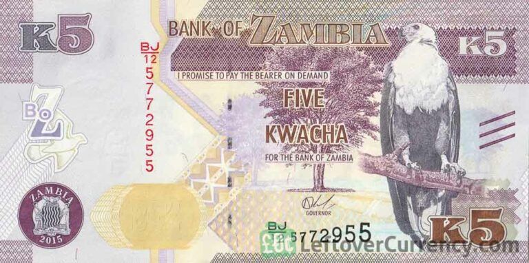 Exchange Zambian Kwacha in 3 easy steps - Leftover Currency