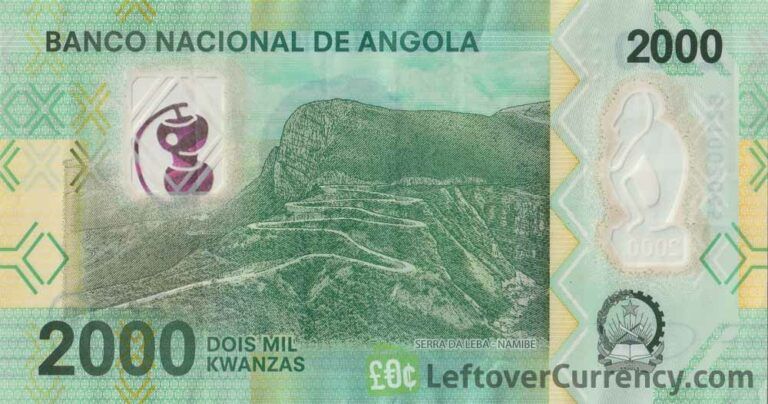 2000 Angolan Kwanza banknote - Exchange yours for cash today