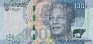 100 South African Rand banknote (Cape Buffalos) - Exchange yours today