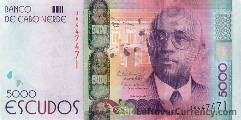 Leftover Currency - easily exchange 5000 Cape Verde Escudo banknote ...