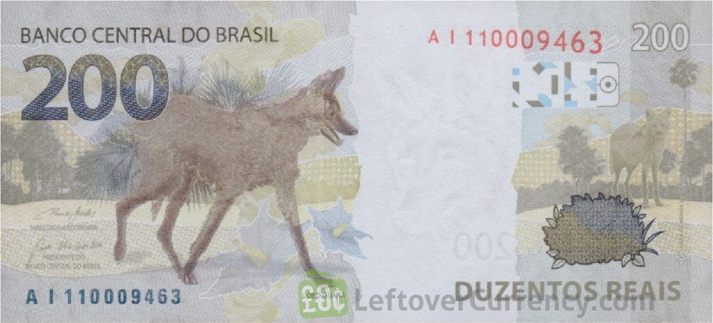 200 Brazilian Real banknote - Exchange yours for cash today