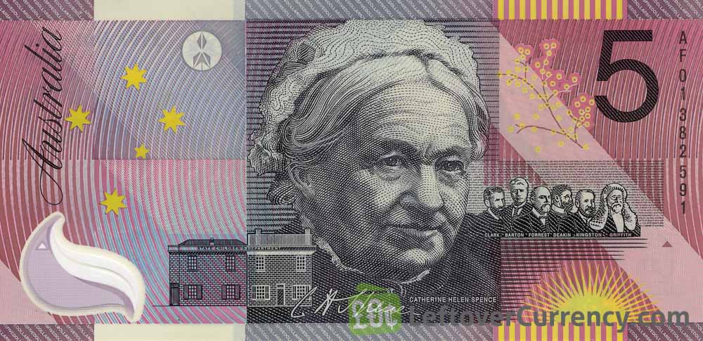 5 Australian Dollars (Sir Henry Parkes) - Exchange yours for cash