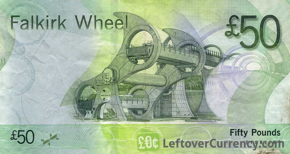 Bank of Scotland 50 Pounds (2007-2011 series) - exchange yours