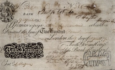 200 British Pounds (white note) - Exchange yours for cash today