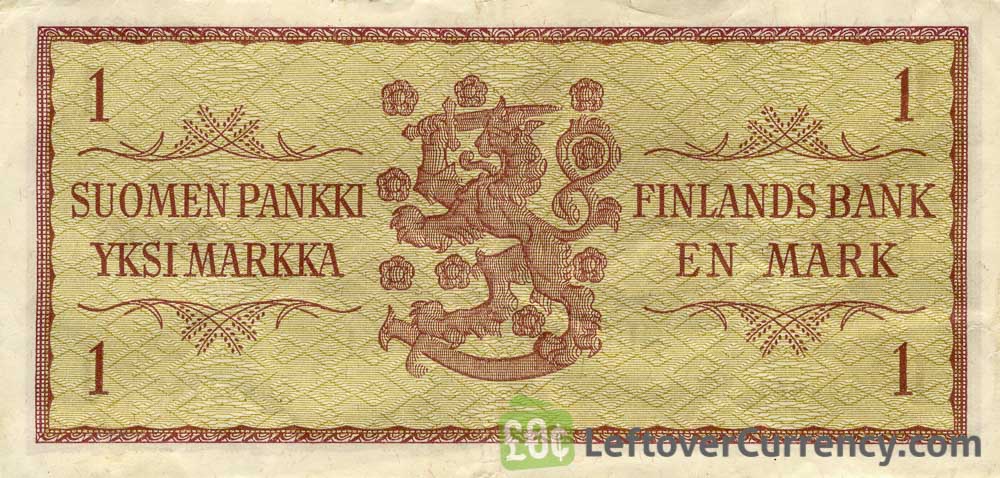 1 Finnish Markkaa banknote (1963) - Exchange yours for cash today