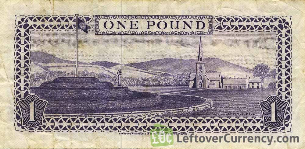 1 Isle of Man Pound (Tynwald Hill) - Exchange yours for cash