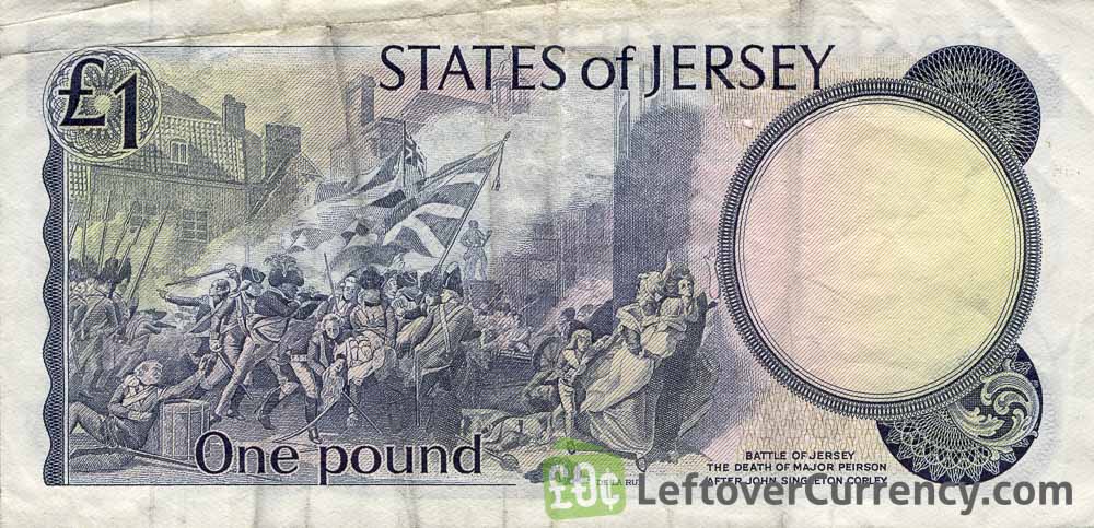 1 Jersey Pound (Battle of Jersey) - Exchange yours for cash
