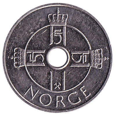 1 Norwegian Krone coin - Exchange yours for cash today