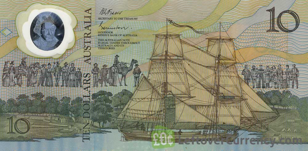 10 Australian Dollars (Aboriginal youth) - exchange yours today