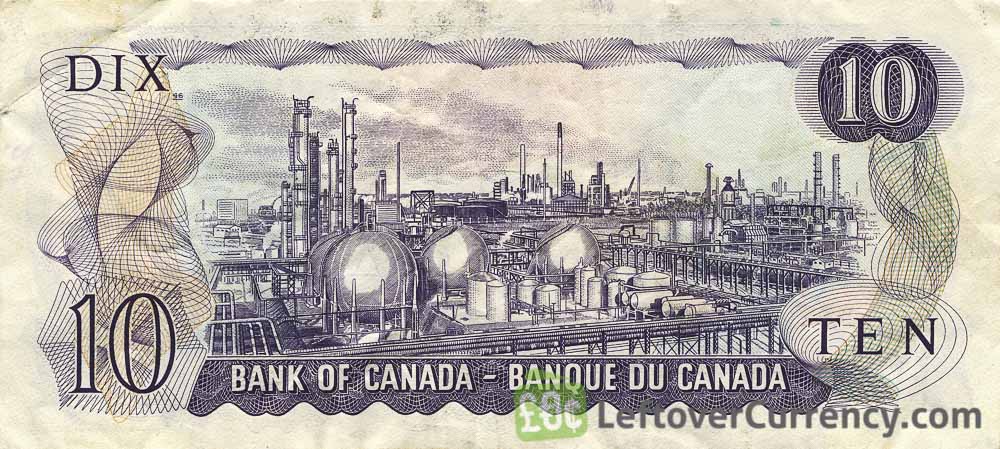 10 Canadian Dollars (Sarnia Scenes of Canada) - exchange yours