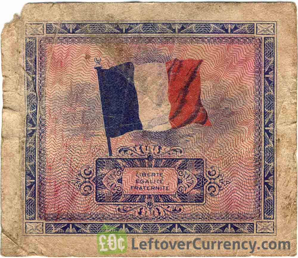 10 French Francs (Allied Military Currency 1944) - exchange yours