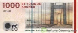 current Danish Kroner banknotes - Exchange yours now