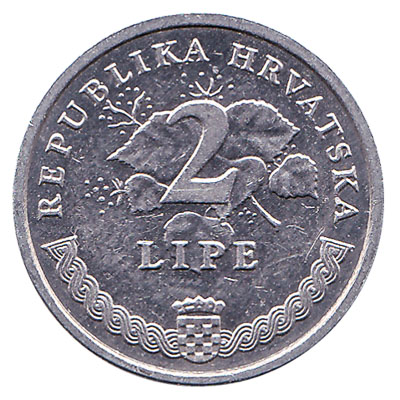 2 Lipa coin Croatia - Exchange yours for cash today