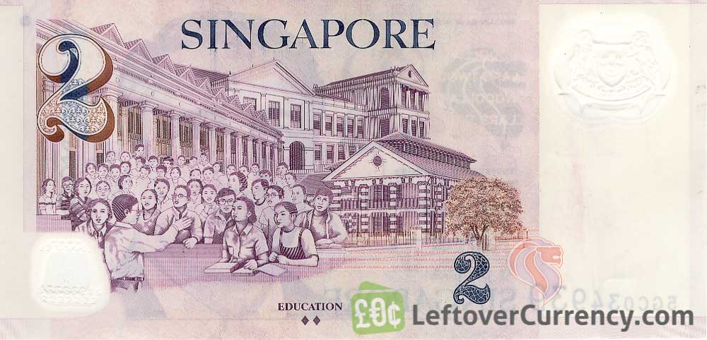 2 Singapore Dollars (Encik Yusof bin Ishak) - exchange yours