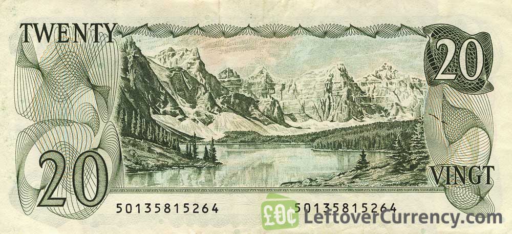 20 Canadian Dollars (Scenes of Canada) - exchange yours today