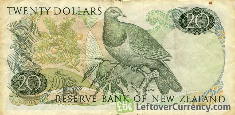 20 New Zealand Dollars series 1967 - Exchange yours for cash