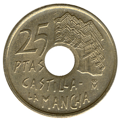 25 Spanish Pesetas coin - Exchange yours for cash today