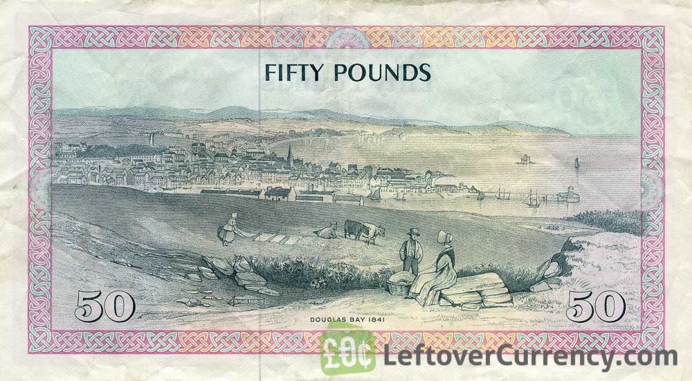 50 Isle of Man Pounds (Douglas Bay) - Exchange yours for cash