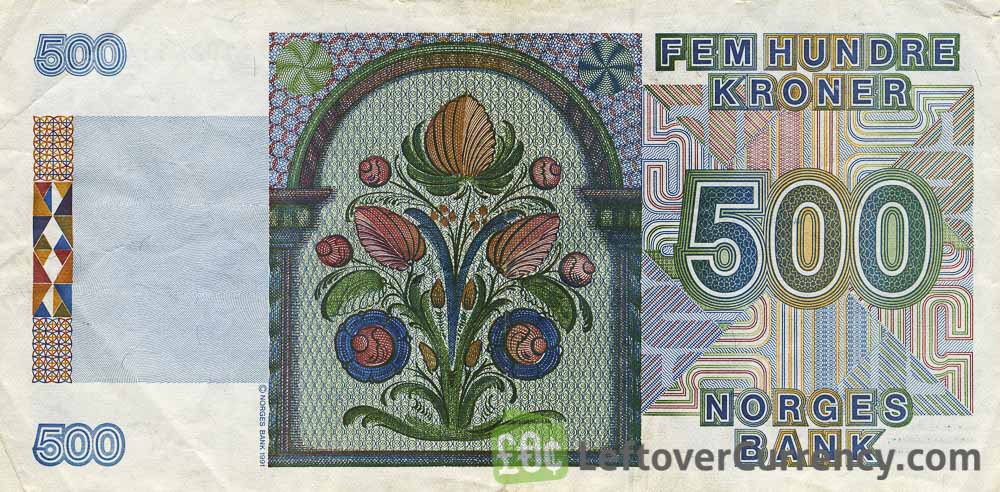 500 Norwegian Kroner (Edvard Grieg) - Exchange yours for cash