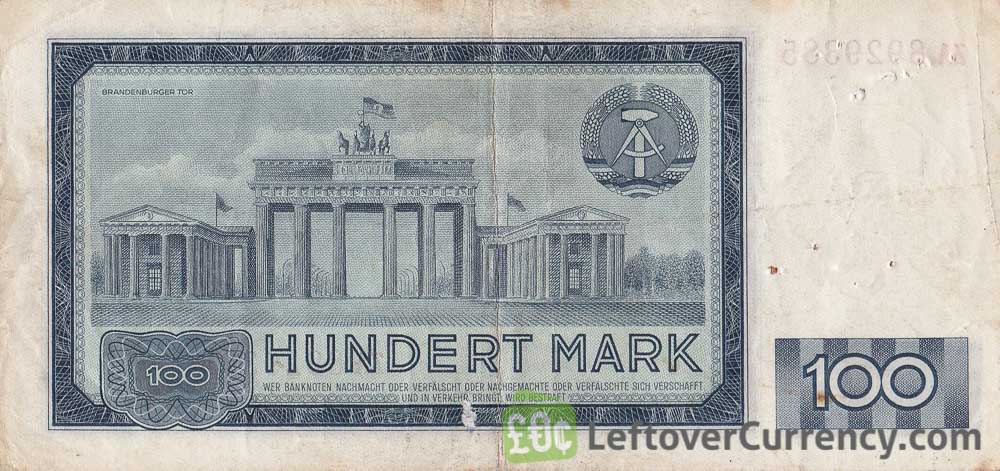 100 DDR Mark bill (Karl Marx 1964) - Exchange yours for cash today